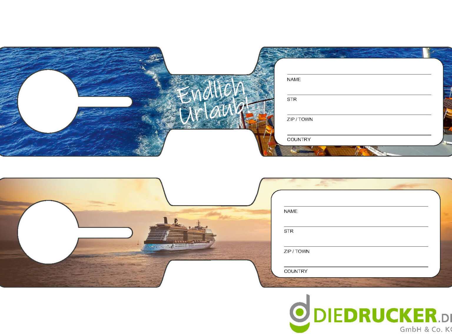 Vorlage Word Kofferanhanger Ausdrucken