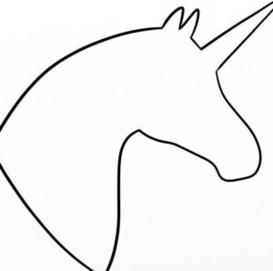 Einhorn Kopf Vorlage Zum Ausdrucken