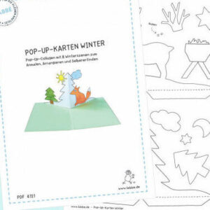 Pop Up Karte Vorlage Zum Ausdrucken