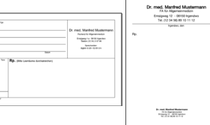 Privatrezept Arzt Vorlage als PDF herunterladen: Tipps und Musterdokumente